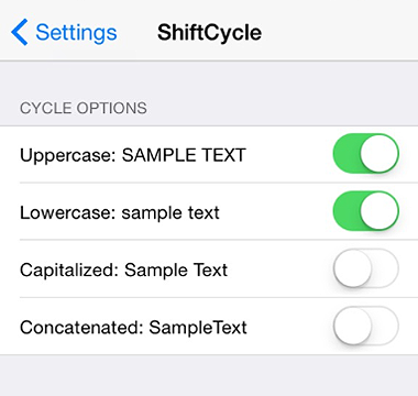 Master the iOS shift key with ShiftCycle | The iPhone FAQ