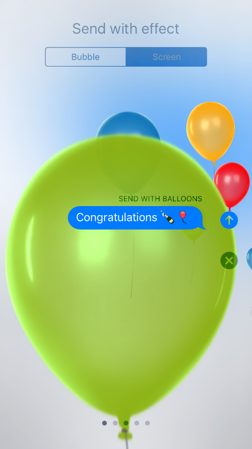 How Do I Add Balloons confetti Effects To Messages On My IPhone The