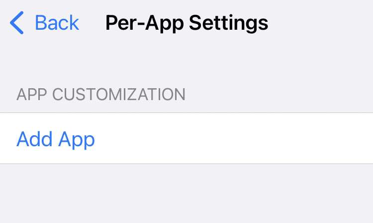 How to use Per-App Settings on iPhone | The iPhone FAQ