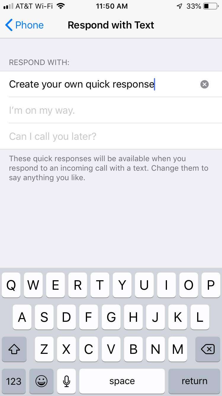 How to create a personal text response on your iPhone | The iPhone FAQ